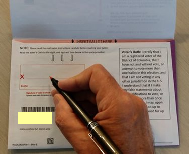 Mail Ballot Instructions | District of Columbia Board of Elections